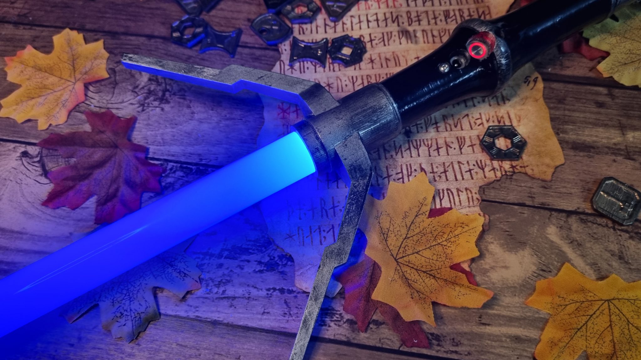 Witcher Silver Sword Lightsaber - Tethan Props
