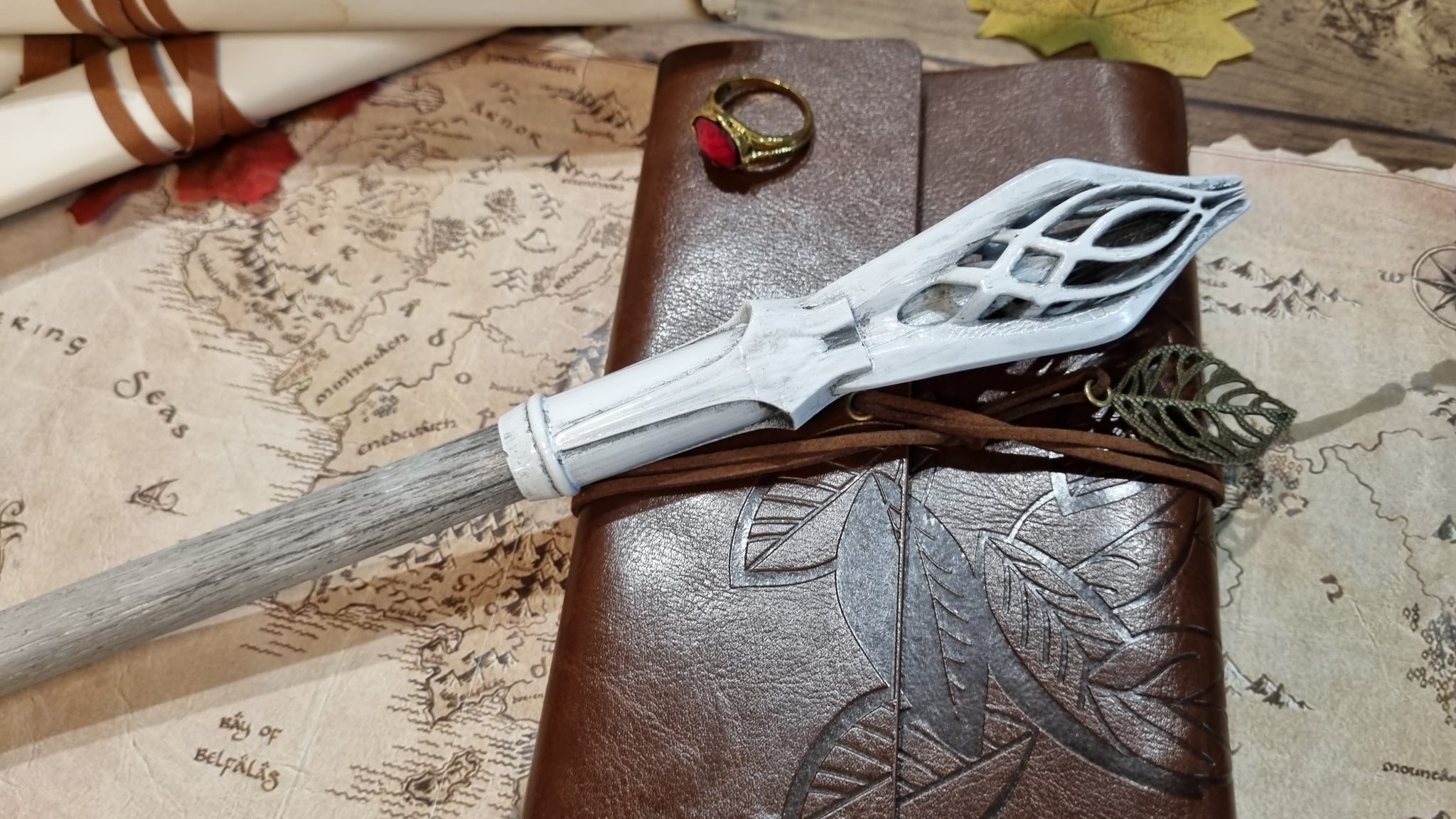 Lord of the Rings Wand - Gandalf the White - Tethan Props