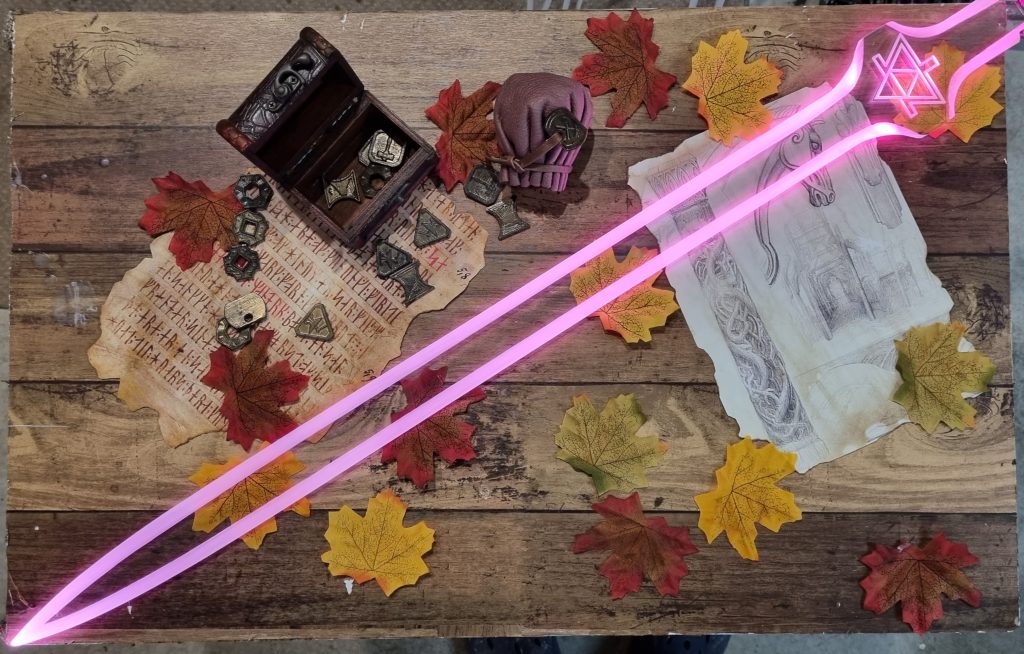 Master Sword Acrylic Lightsaber Blade - Tethan Props