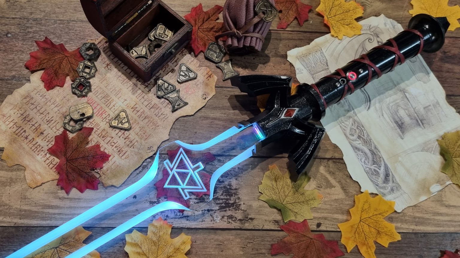 Master Sword Acrylic Lightsaber Blade - Tethan Props